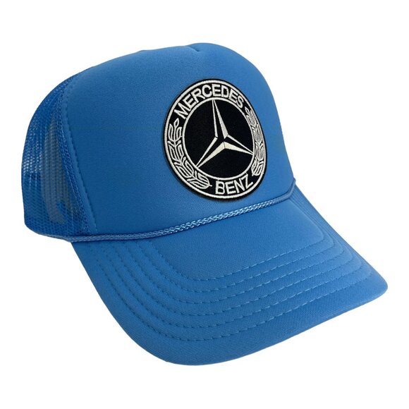 OTTO | Accessories | Vintage New Mercedes Benz Columbia Blue Trucker ...